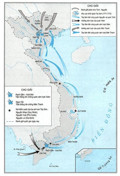 Lịch sử 11 Kết nối tri thức Bài 8: Một số cuộc khởi nghĩa và Chiến tranh Giải phóng trong Lịch ...